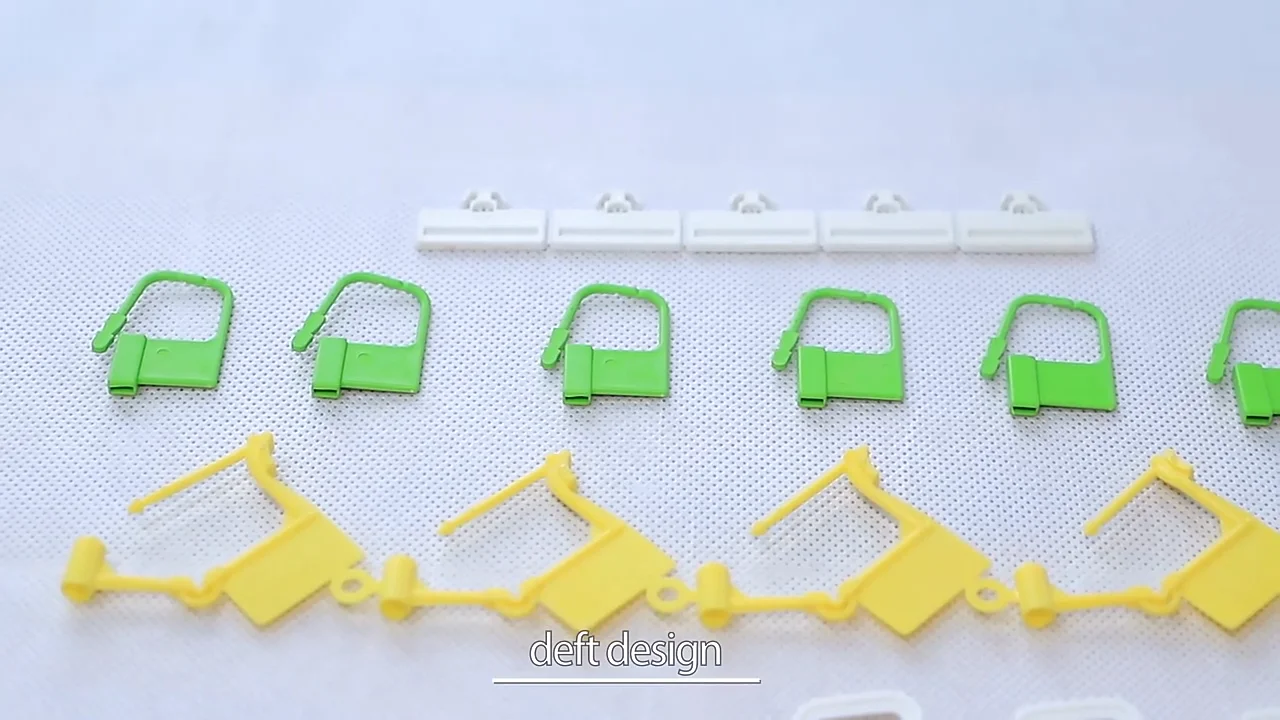 Bcl102 Medical Disposable Lock Security Plastic Padlock Seal For ...