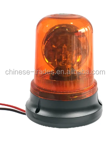 Factory Price LED Warning Beacon ( 12-48VDC) Amber 80 LEDs Rotating ...