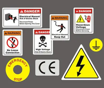 Electrical Danger Sign Boards