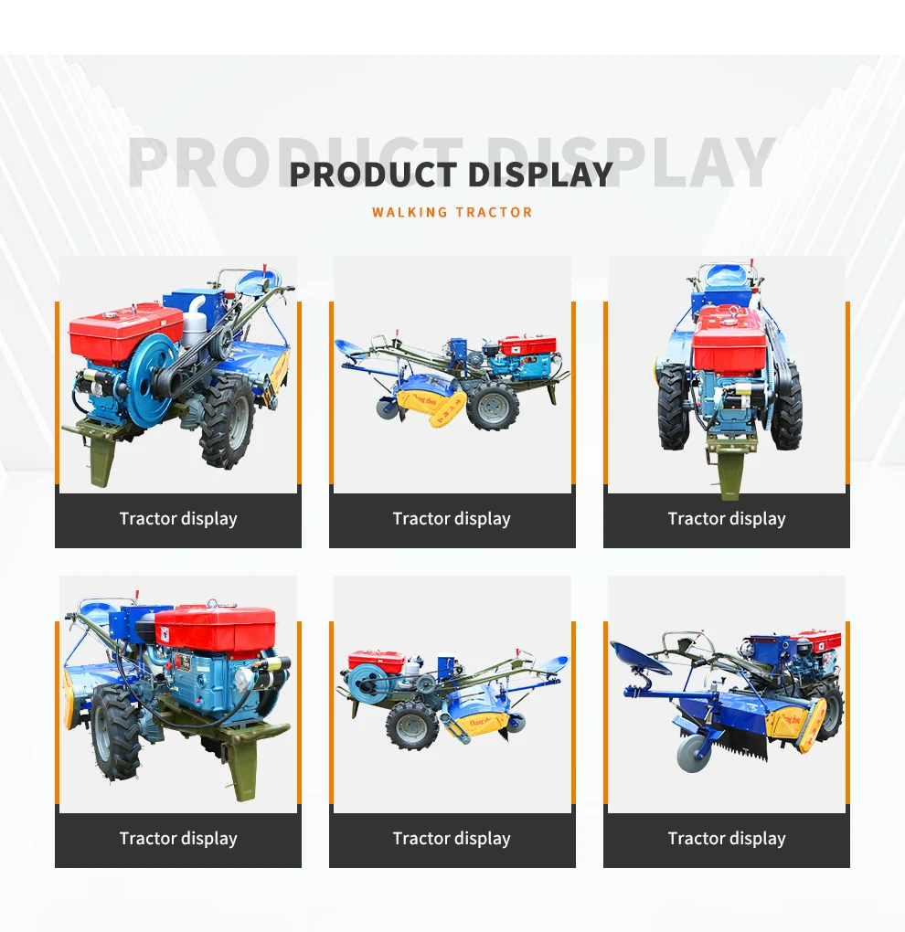 Two Wheeled Walking Tractor - Versatile Farming Solution