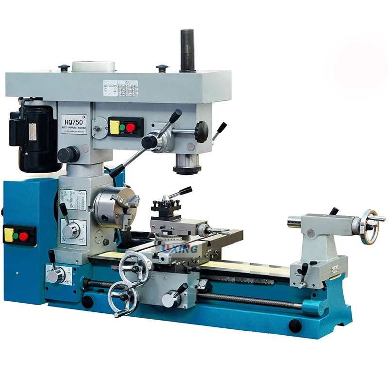 Mini 3 in 1 Lathe Drilling and Milling Machine - HQ520