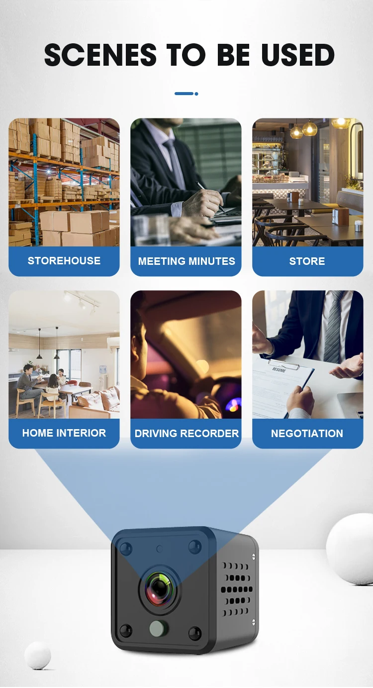 Best Seller Mini Wifi Camera Wj01 Wireless Hd 1080p Indoor Home Small ...