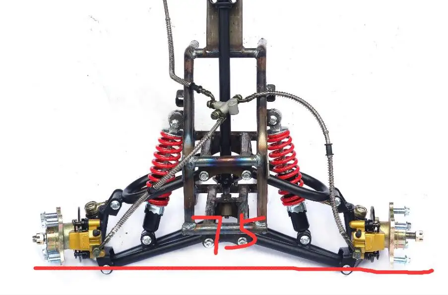 Buggy ATV GO KART Handlebar Front Suspension Frame & Shock Absorbers ODM