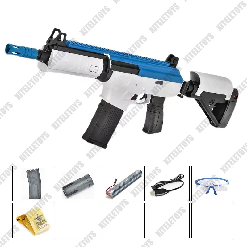 Jingming M4 Assault Rifle Nylon Hk416 Electric Splatter Gel Ball ...