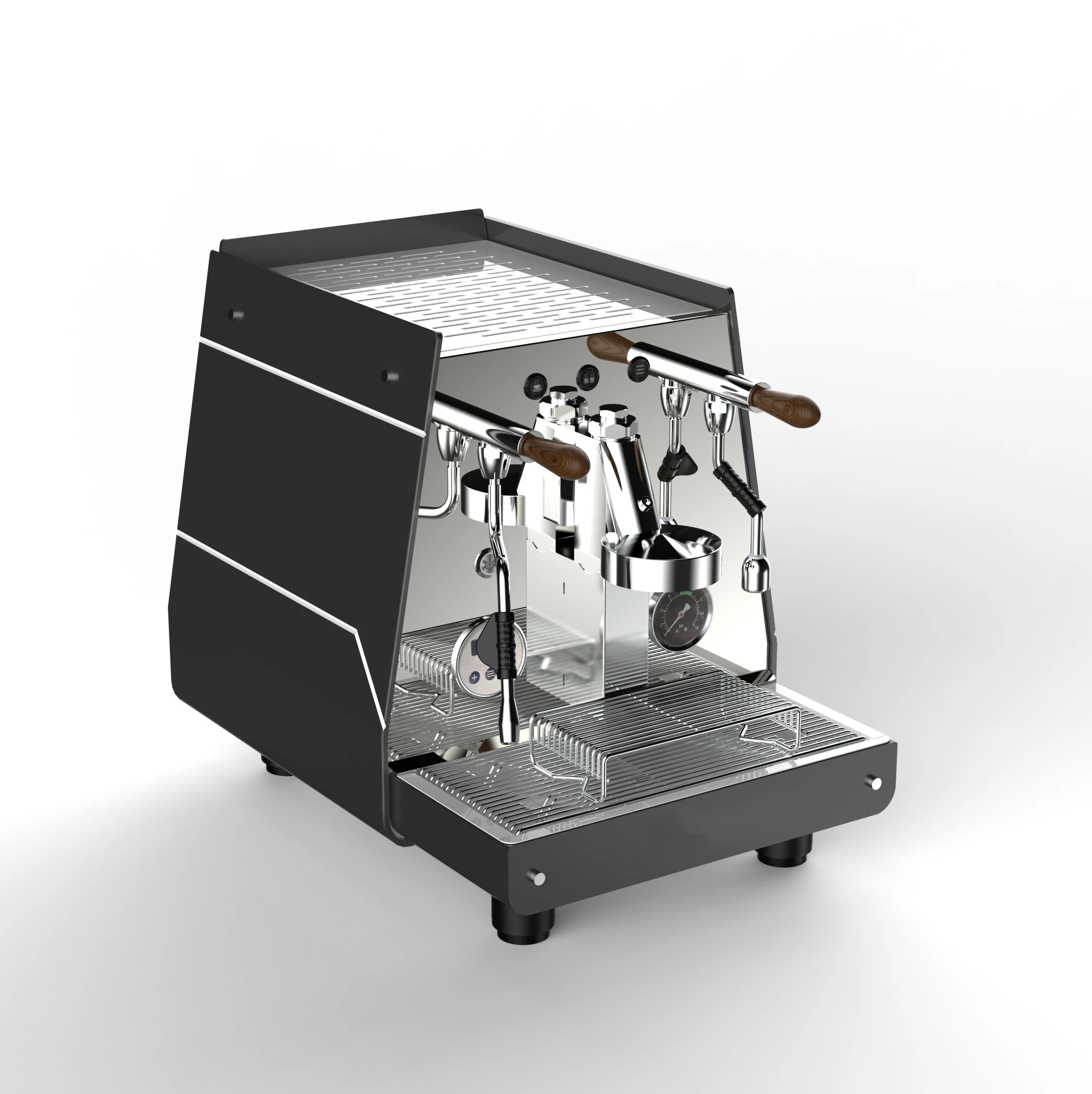 Wholesale coffee machine espresso machine professional single head dual ...