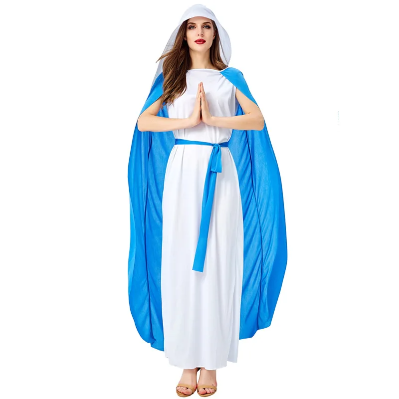 Halloween Costume Cosplay Jesus Christ Outfit Male Missionary Priest ...