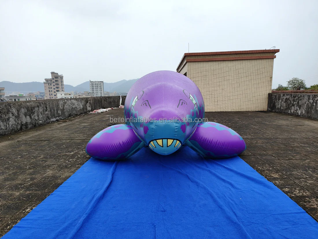 Beile Custom New Soft PVC Inflatable Mosasaur Model