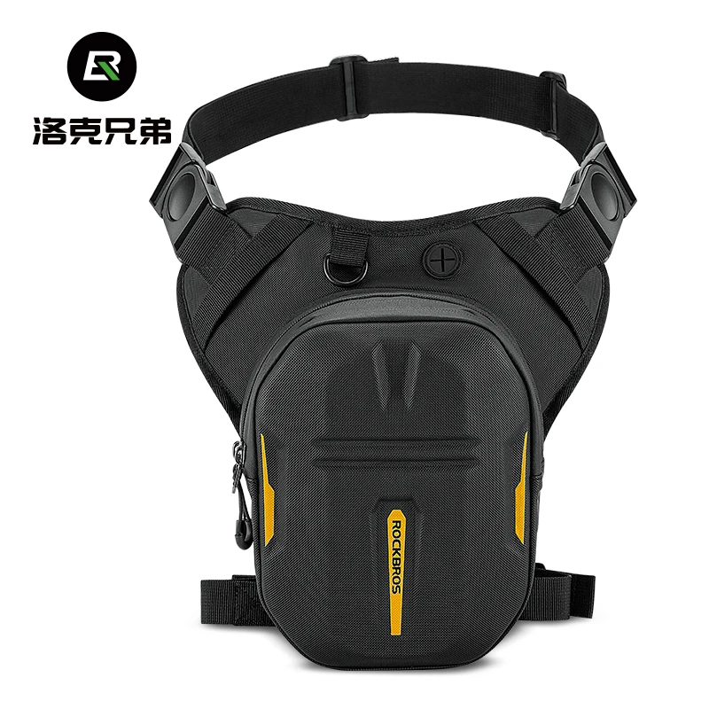 ROCKBROS Motorcycle rider leg bag hard shell Fanny pack motorcycle ...