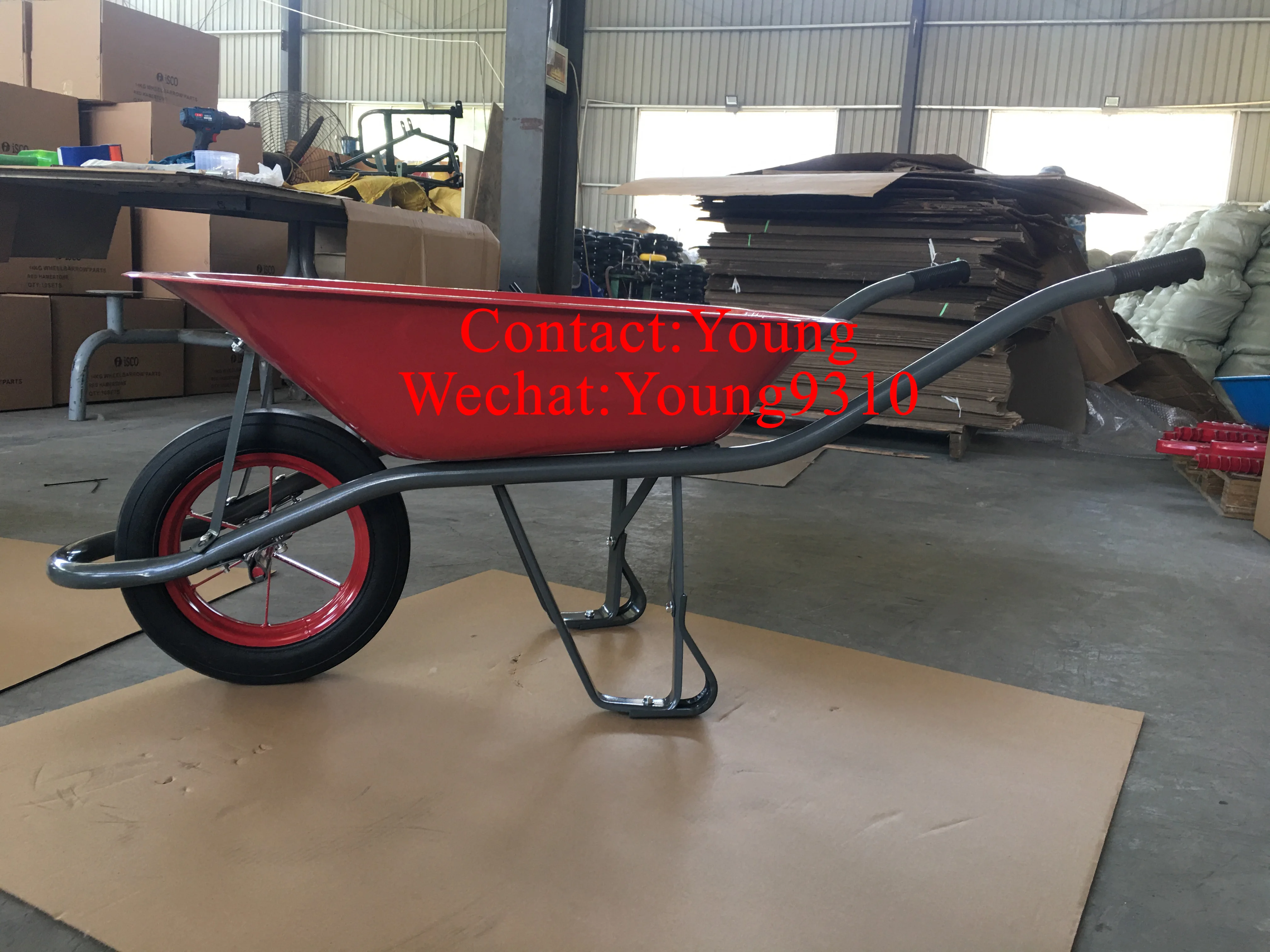 High Quality Wb6400 Model Wheelbarrows From Vietnam 65L 70L 90L with ...