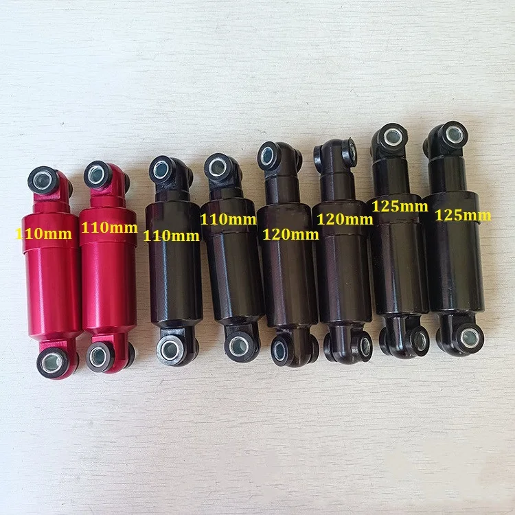 110 125 150mm 750lbs Electric Scooter Rear Shock Absorber Aluminum ...