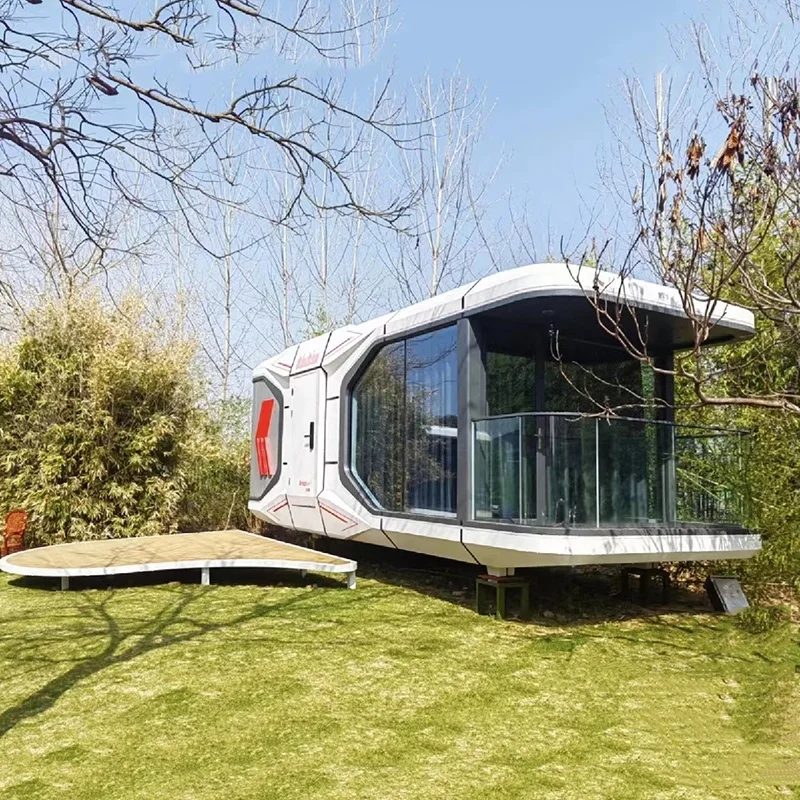 Luban Cabin Capsule House Tiny Space Capsule Hotel Modular Reception ...