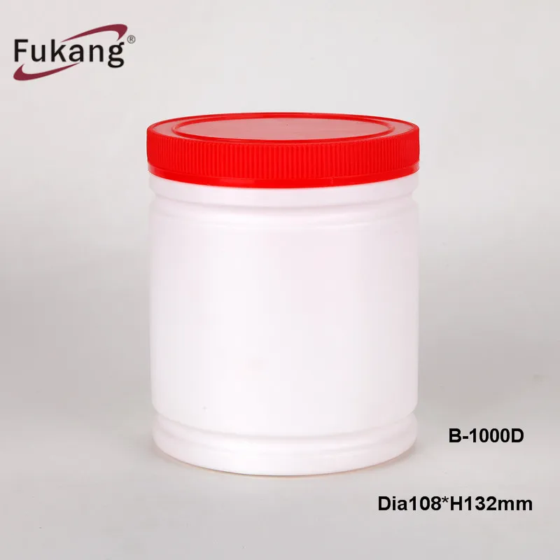 1L HDPE Plastic Container for Washing Powder - Eco-friendly