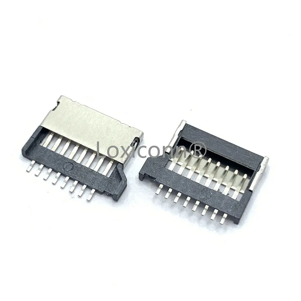 PCB board to board connector smart card connector high temperature 8pin ...