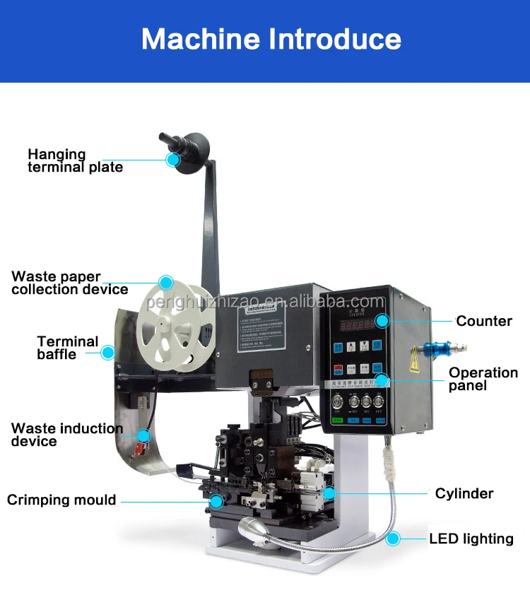 Multilayer Electrical Wire Terminal Crimping Machine 1mm Harness Cable ...