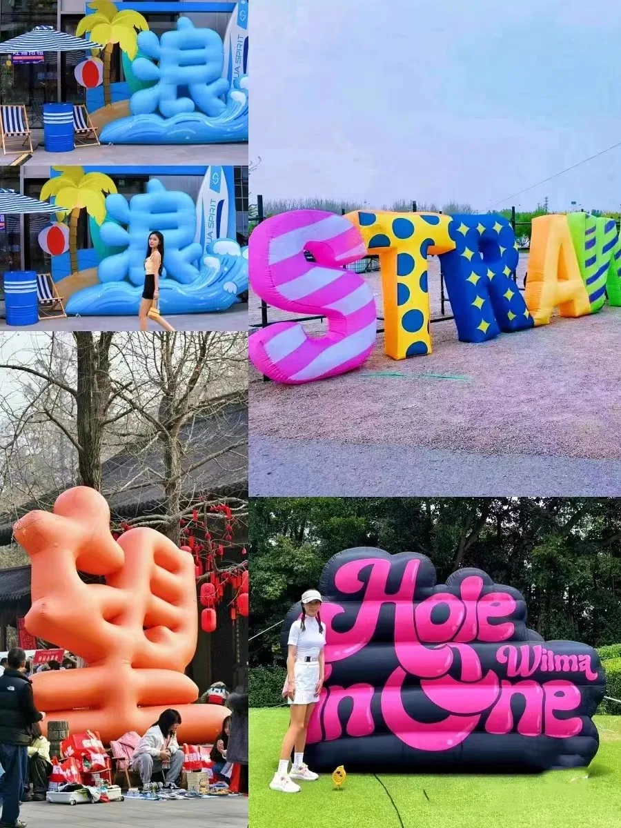 Customized Giant Inflatable Letters Balloon for Hanging Large ...
