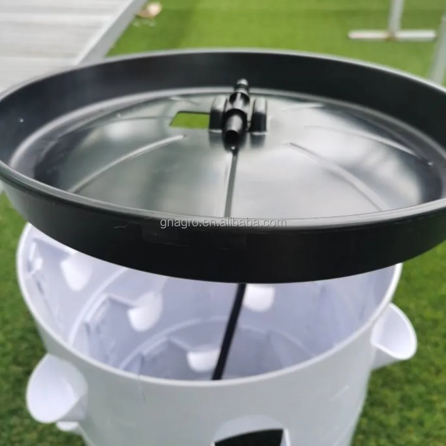 Aeroponic Garden Tower - Eco-Friendly Vertical Hydroponic System for ...