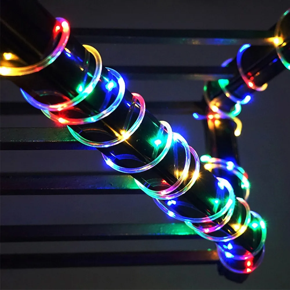 Newest Decoration Tree Light Led Rope Lights Solar Powered String ...