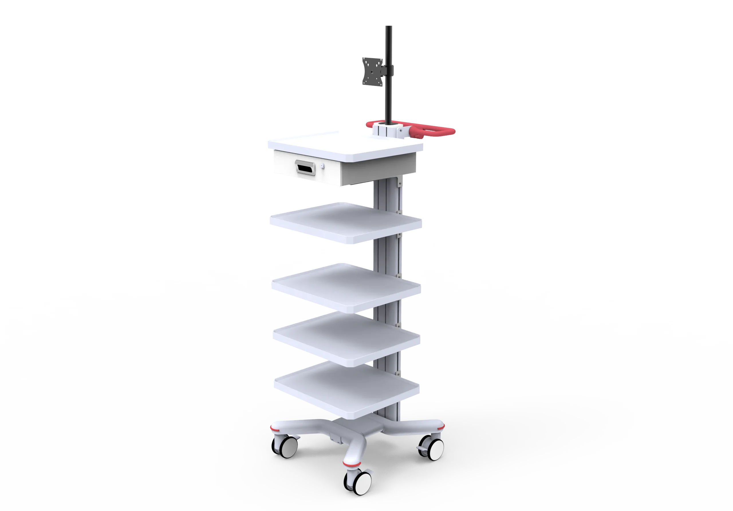 Hospital Trolley Medical Mobile Cart Trolley Patient Mobile Medical ...