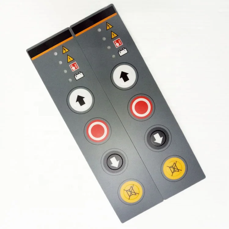 Graphic Overlay Keypad Keyboard Mechanical Linear Tactile Switches ...