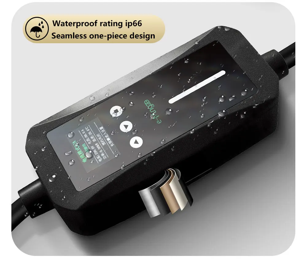 Ev Factory Single Phase Mode 2 32Amp Adjustable AC EV Charger - 7KW ...