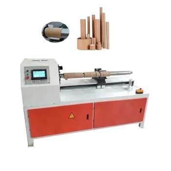 Cardboard Toilet Paper Tube Core Cutting Cutter Making Machine ...