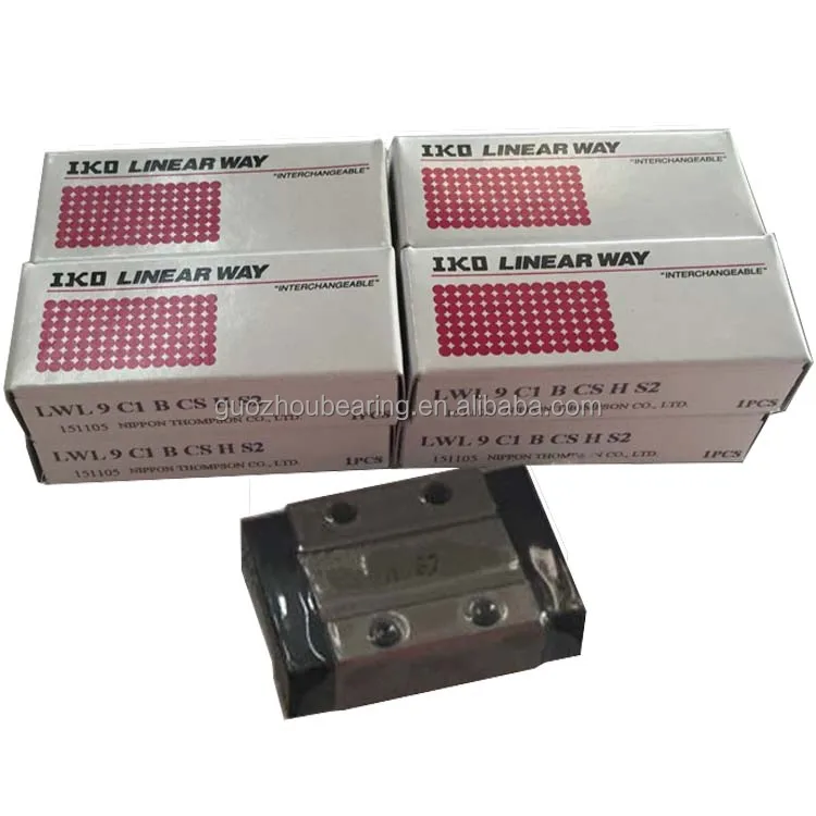 Japan Iko Linear Motion Rolling Linear Guide Block Lwl9 Lwl9bcs ...