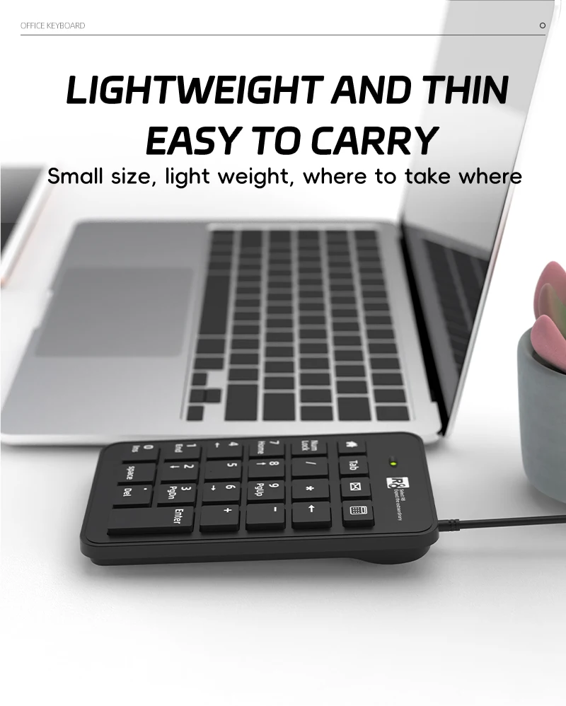 R8 Laptop Mini USB Calculator Keypad - Durable & Versatile