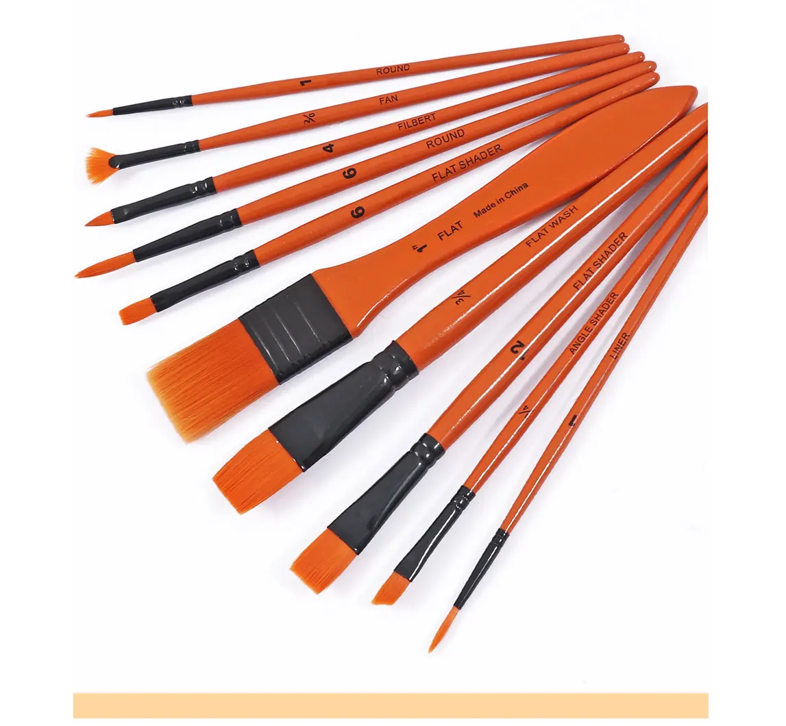 Foska Water Color Brush Set - Premium Quality Painting Tools