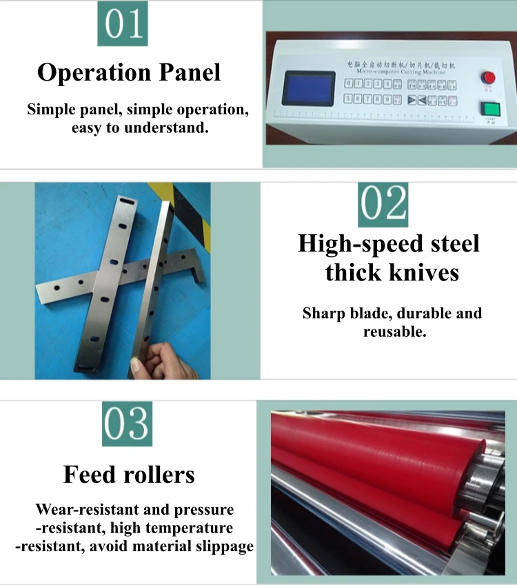 Small Bubble Wrap Cutting Machine 400g Automatic Roll to Sheet Cutting ...