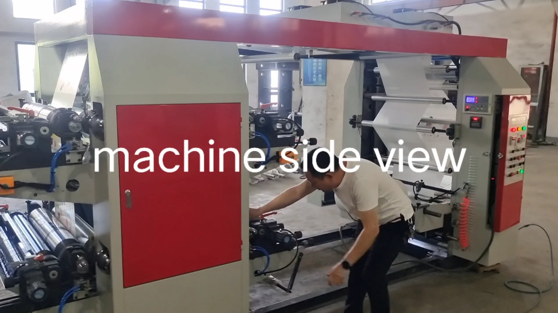 Yt-4600 4 Color Small Flexo Label Printer Rotary Label Printing ...