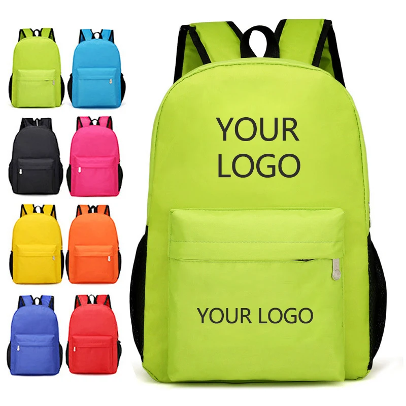 Custom Logo Waterproof Kids Teenager Student School Backpack School ...