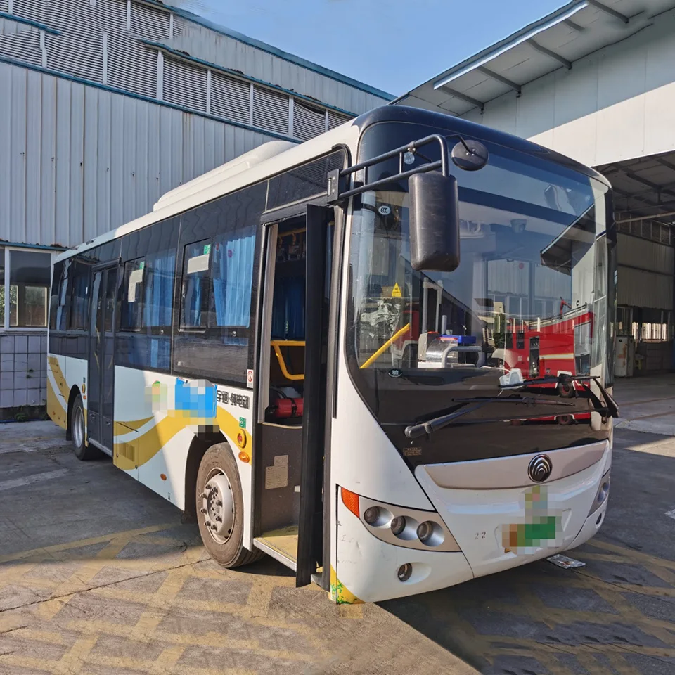 Yutong Electric Bus Passenger 8m Transport Bus 53/22seats Minibus LHD ...