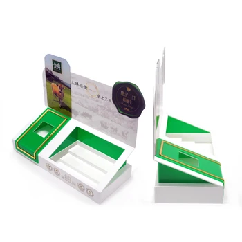 Acrylic Tabletop Display Table Custom Card Slot Layered Display Rack ...