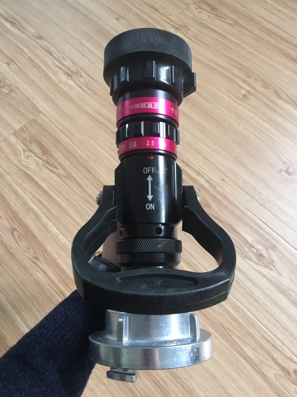 High Performance Recoil Free Firefighting Nozzle Jet Fog Spray Fire ...