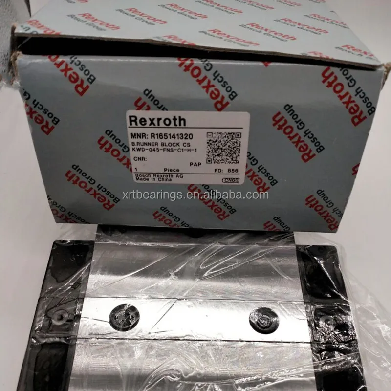 Rexroth Linear Guide Rail Block R165143220 - Precision & Durability