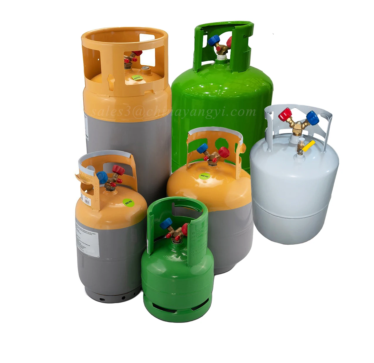 Refrigerant Recovery Cylinders - DOT Compliant & Durable