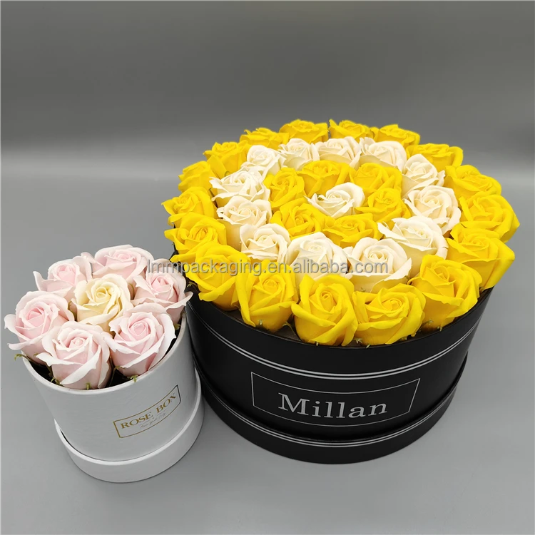 Luxury Customized Round Cardboard Gift Boxes Uv Coating And Matt ...