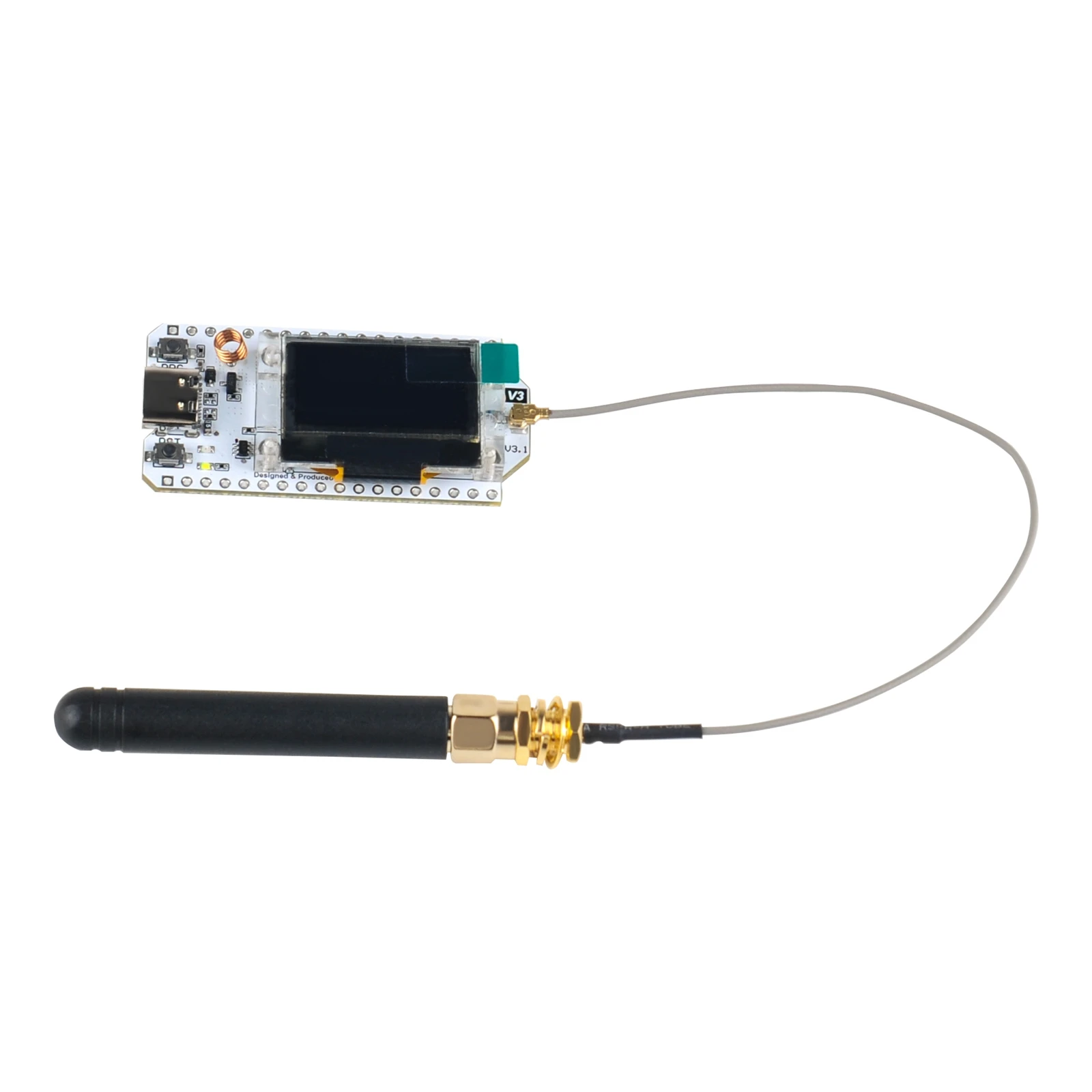 Wb32la Wifi Lora 32 V3 868mhz Sx1262 096 Inch Oled Screen Display Esp32 Lora Dev Board Type C 