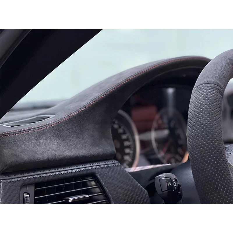Alcantara Dashboard Cover for BMW M3 E90 E92 (2008-2013) - Luxury Car ...
