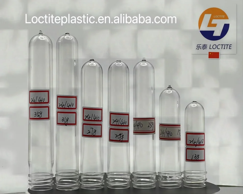 28mm PET Preform Durable Plastic Water Bottle Preform With 38mm Neck ...