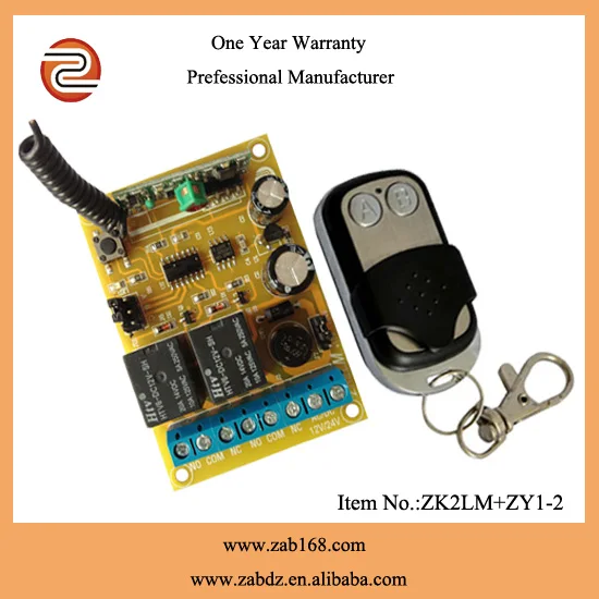 12VDC 433mhz Wireless Remote Control Relay Switch Module