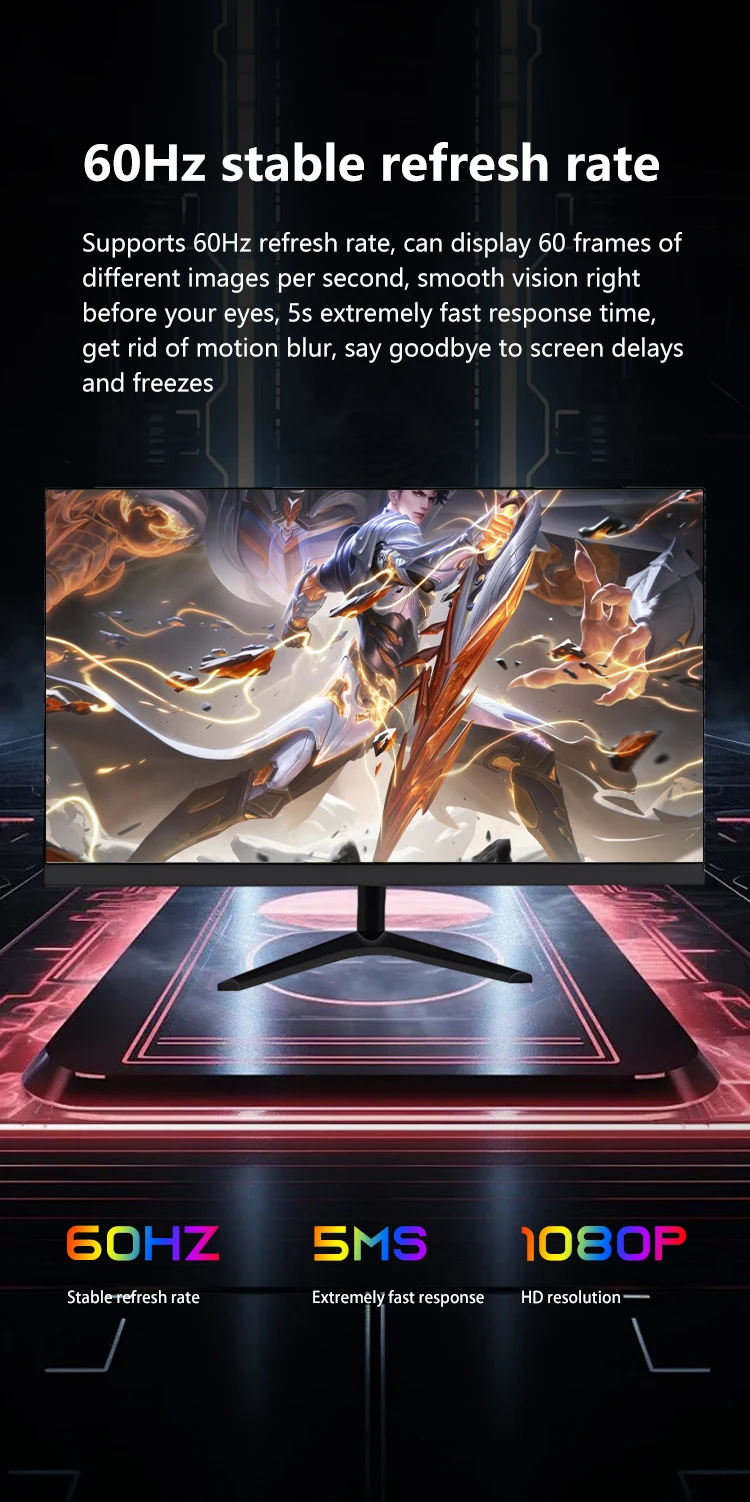 4K PC Monitor - 32:9 DQHD 120hz HDR400 Curved Gaming Display