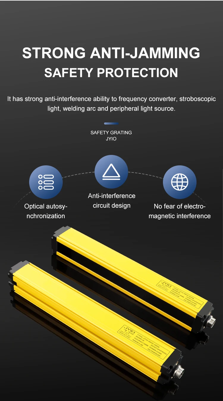 JYIO Safety Grating Sensor - Industrial Infrared Protection
