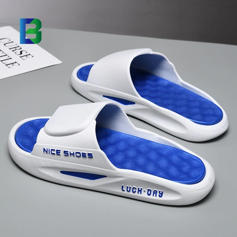 Outsole Eva Air Cushion Custom Men Oem Slides Slippers Mens Slides ...