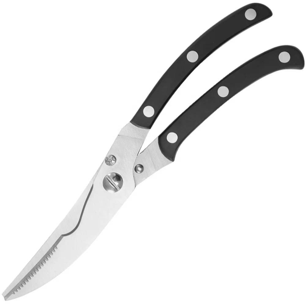 Heavy Duty Ergonomic Design 9.8" Stainless Steel Blade Polished POM ...
