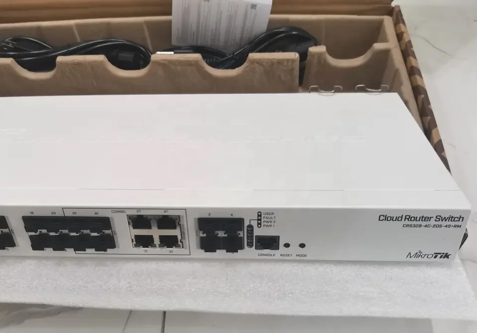 Mikrotik Crs328-4c-20s-4s+rm Networking Switch - Buy Crs328-4c-20s-4s ...