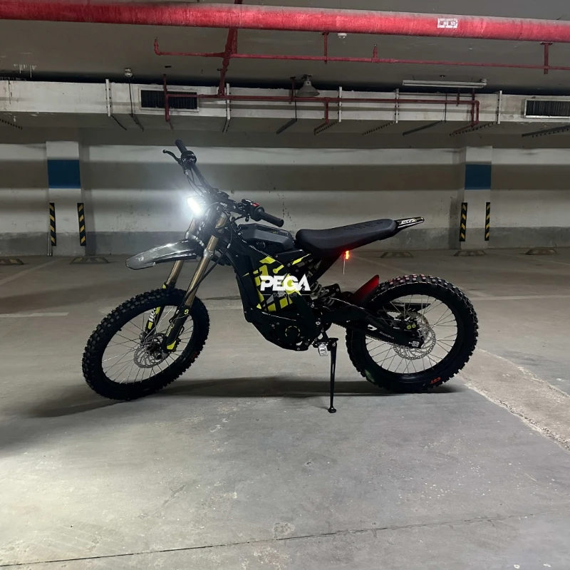 Surround Light Bee X 60v 8000w Electric Dirt Bike - 46.6 Miles Range