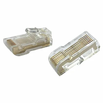 Rj45 Modular Plug Connector Male Transparent L = 26mm For Inverter ...