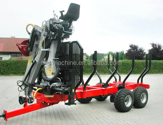 Forest Heavy Duty Remote 2000kg Lifting Force Tractor Truck Mounted 7 ...