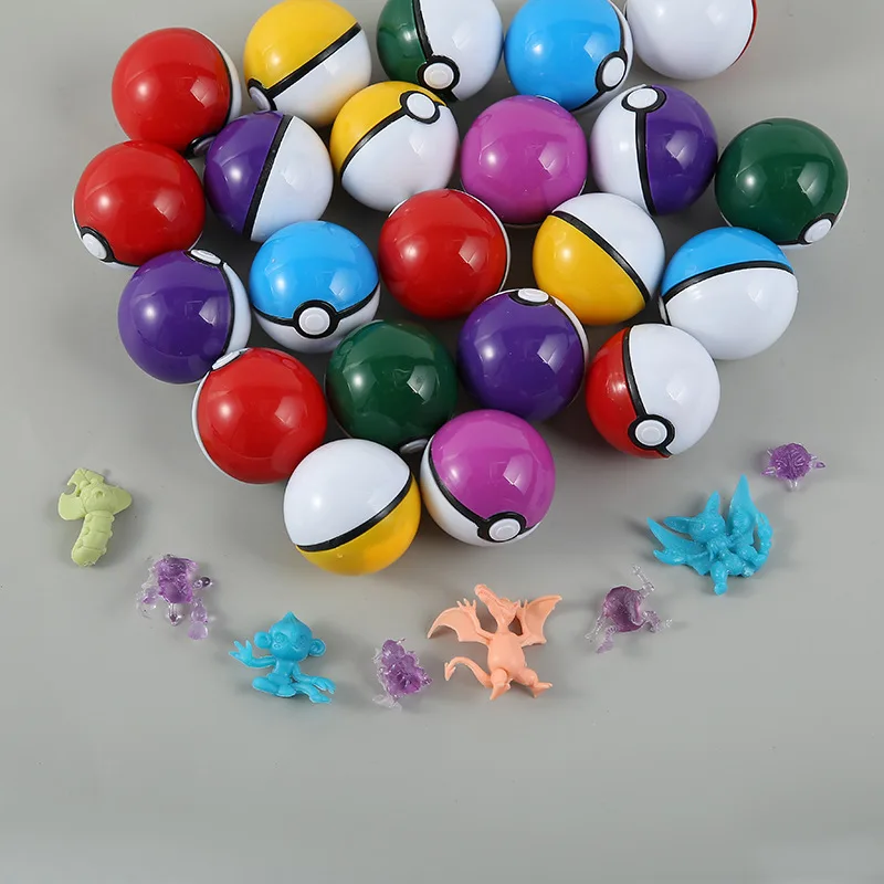 Eco-Friendly 45mm Mini Pokeball Vending Machine Capsule Toy - OEM Welcome